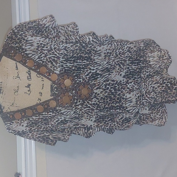 Cato | Tops | Cato Print Blouse | Poshmark